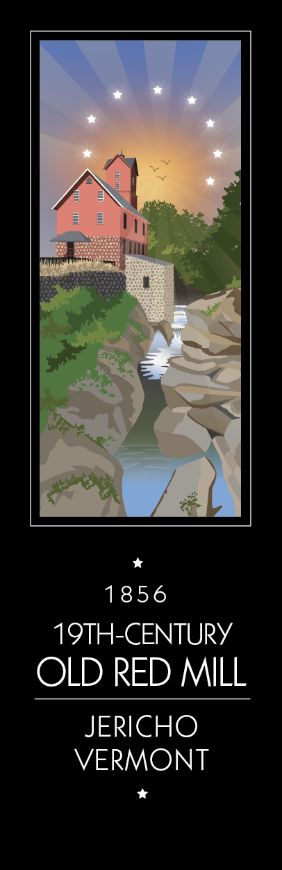 The Old Red Mill, Jericho, Vermont - IntrexDesign Graphic Design & Marketing
